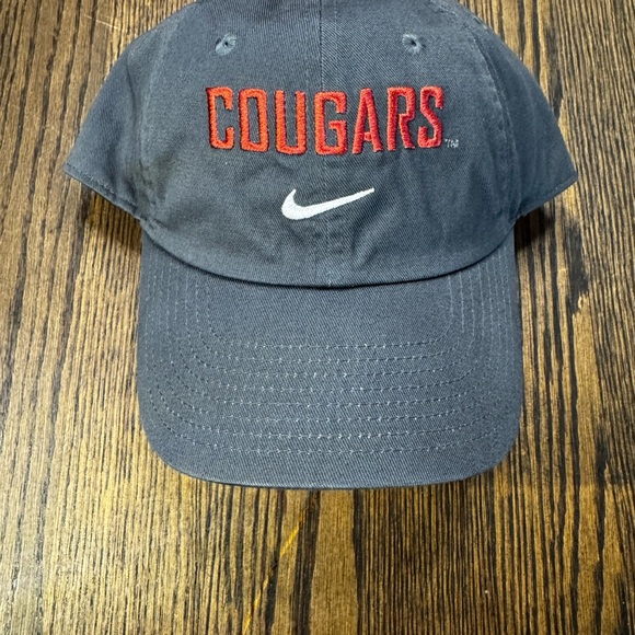 Nike | Accessories | Wsu Cougars Nike Dark Gray Cap | Poshmark